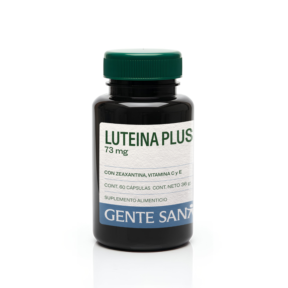 Luteína PLUS 600 mg 60 cápsulas – Gente Sana
